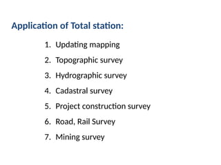 Total Station Land Surveying Applications.pptx