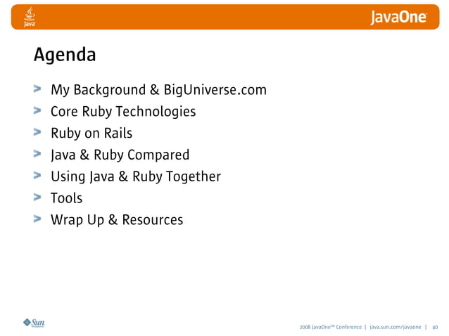 From Java to Ruby...and Back | PPT