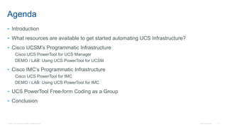 UCS Automation through the use of API's and UCS PowerTool | PPT