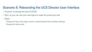Cisco ONE Enterprise Cloud (UCSD) Hands-on Lab | PPT