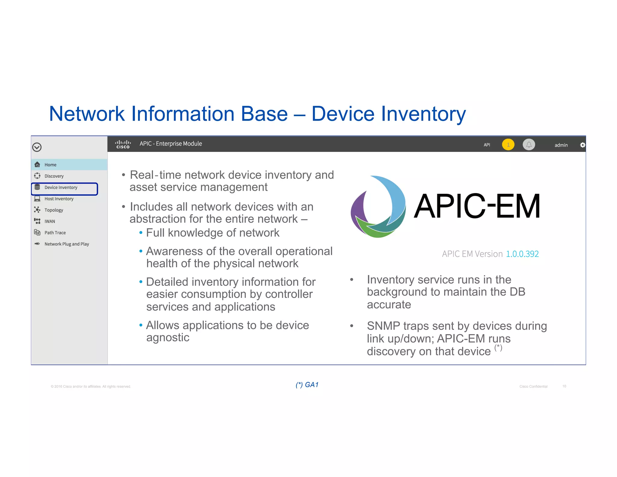 Cisco Application Policy Infrastructure Controller Enterprise Module ...