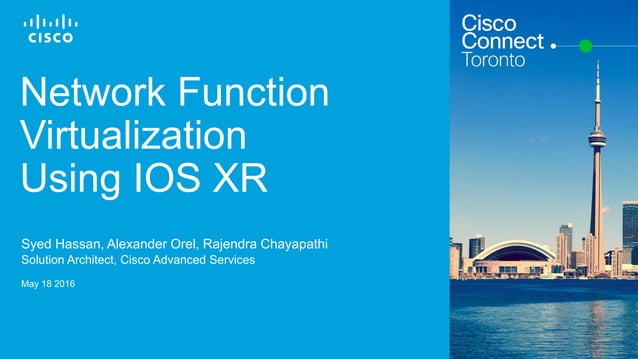 Network Function Virtualization (NFV) using IOS-XR | PDF | Computer Networking | Computing