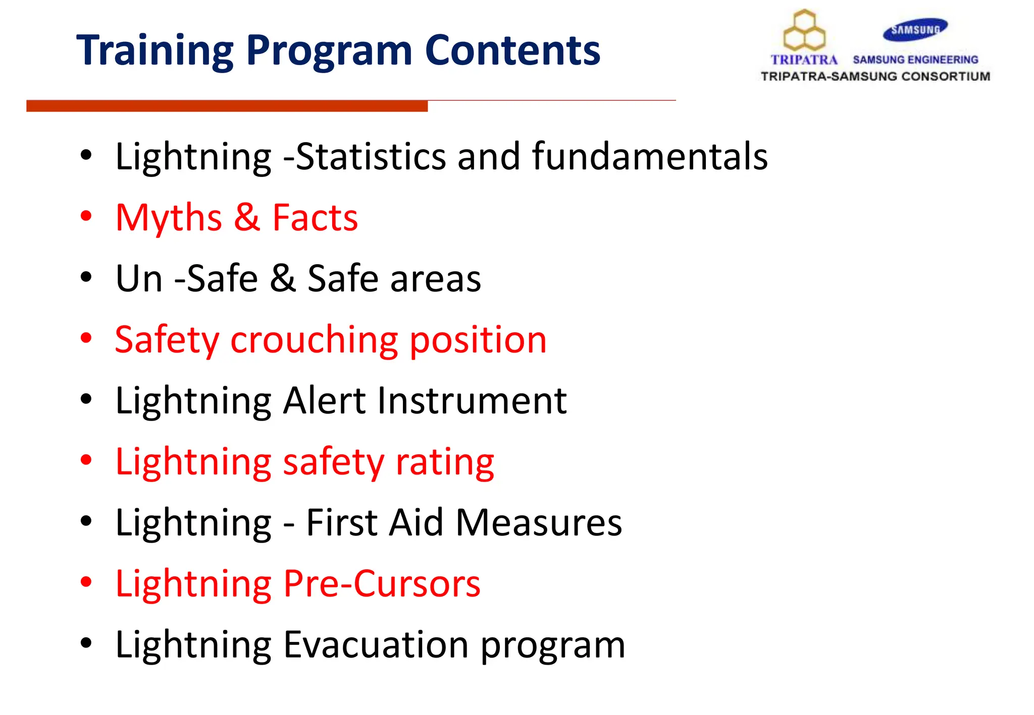 TS-TM-5 Lightning Safety.pptx modul training | PPT