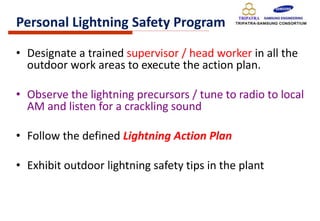 TS-TM-5 Lightning Safety.pptx modul training | PPTX