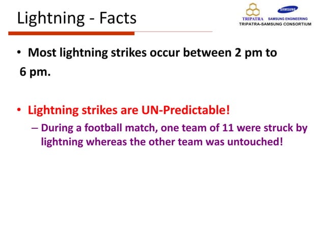 TS-TM-5 Lightning Safety.pptx modul training | PPT
