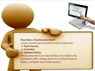 Touch screen simple principle | PPT