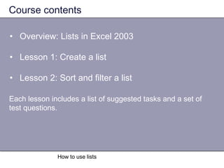 Excel 2003 Entering Formulas | PPT