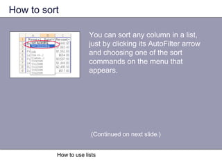 Excel 2003 Entering Formulas | PPT