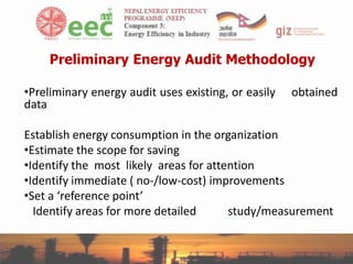 Introduction to Energy Efficiency, EMS and Energy Audit | PPTX