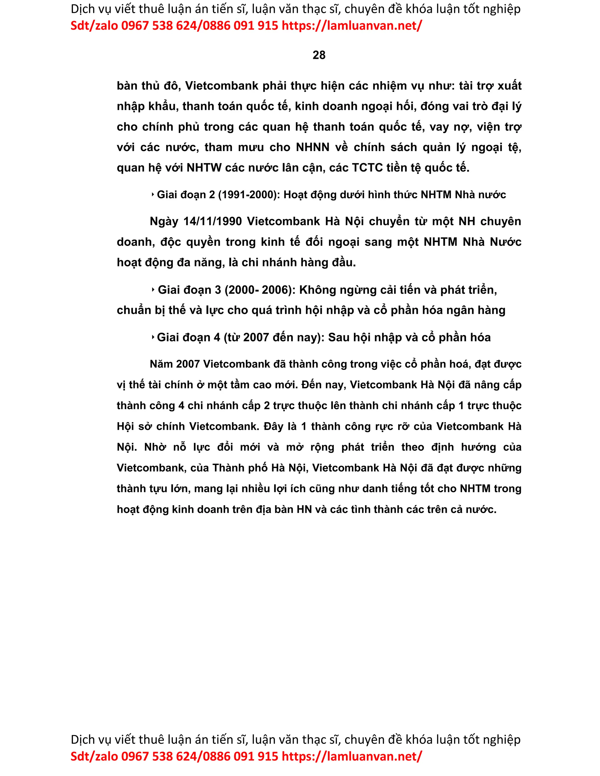 GIẢI PHÁP NÂNG CAO HIỆU QUẢ CHẤT LƯỢNG TÍN DỤNG TẠI NGÂN HÀNG TMCP NGOẠI THƯƠNG VIỆT NAM CHI ...