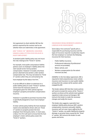 HIRED-IN LABOUR | PDF | Motor Insurance | Insurance