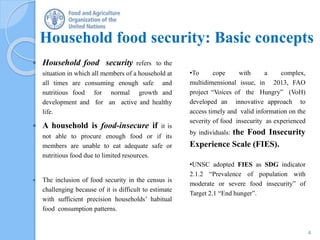 Census Theme 11- Household Food Seurity | PPTX