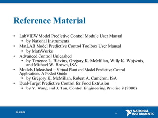Model Predictive Control Implementation with LabVIEW | PPT