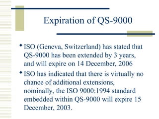 International standard organization ISO for automotive | PPT