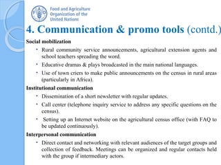 Census communication and publicity: Technical Session 16b | PPT