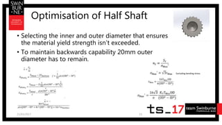 Ts 17 halfshafts-and-tripods | PPTX | Radio Control | Hobbies & Interests