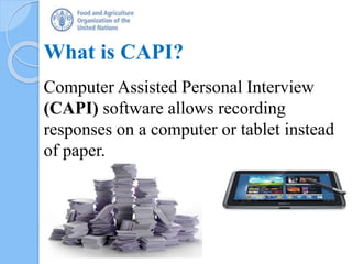 Use of Technology CAPI | PPTX