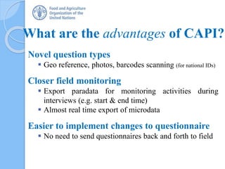 Use of Technology CAPI | PPTX