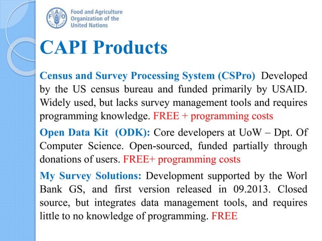 Use of Technology CAPI | PPTX