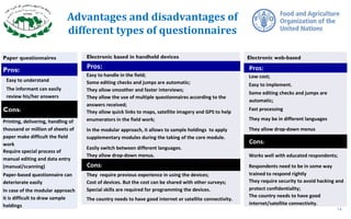 Operational Issues : Technical Session 19a Questionnaire Design | PPT
