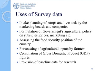 National practices on data collection methods for statistics on ...