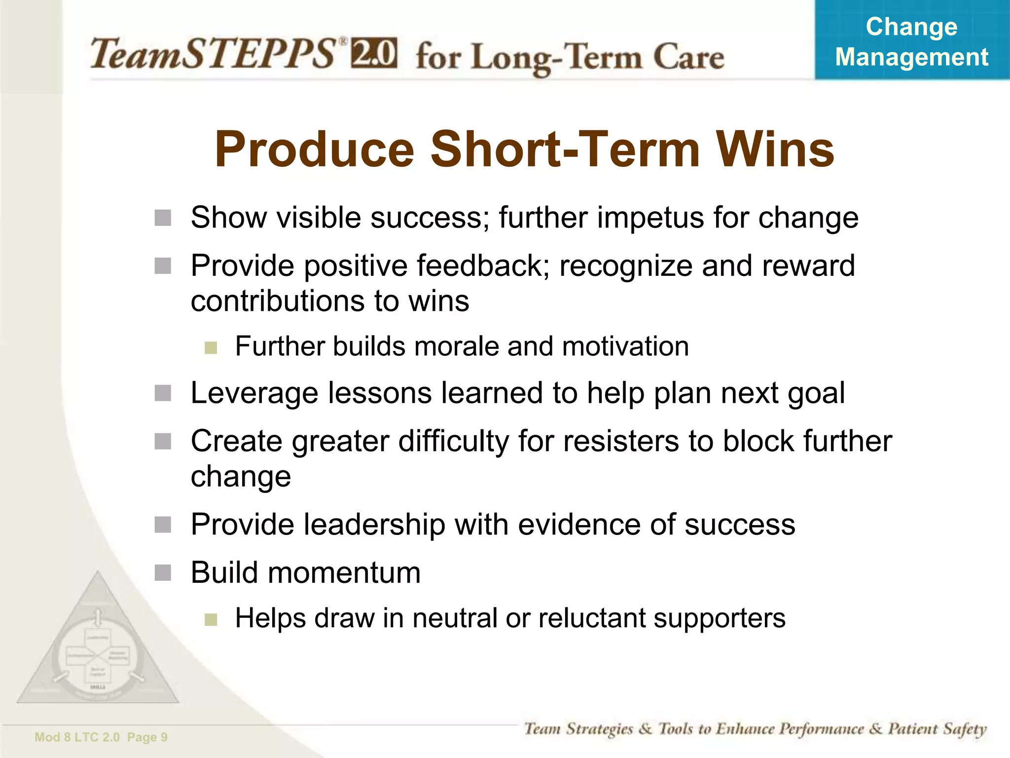 Change Management Create a New Culture | PPTX