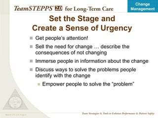 Change Management Create a New Culture | PPTX