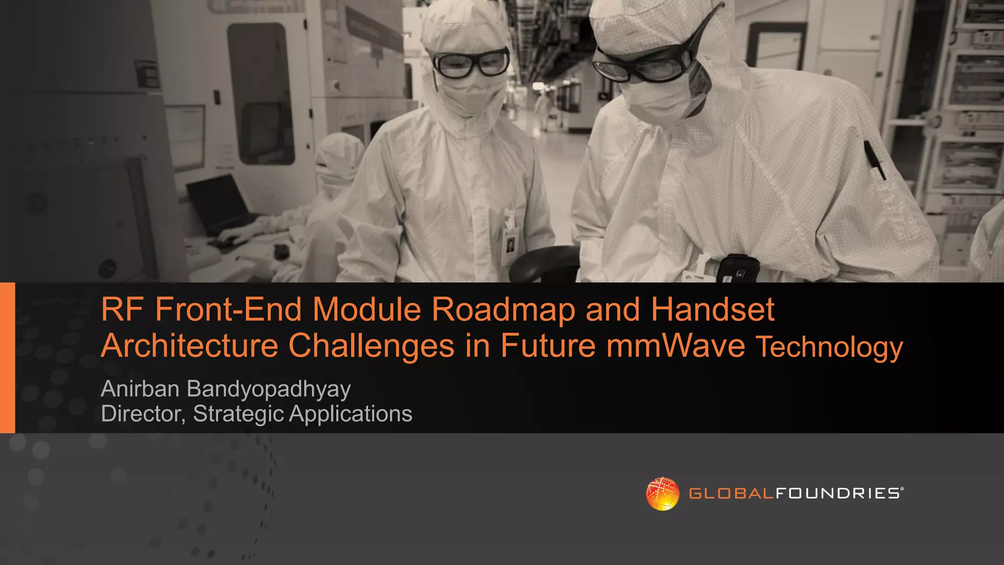 TechShanghai2016 - RF Front-End Module Roadmap and Handset Architecture ...