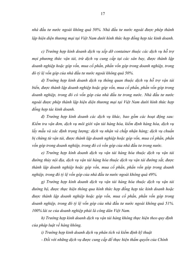 GIẢI PHÁP HOÀN THIỆN DỊCH VỤ LOGISTICS TẠI CHI NHÁNH CÔNG TY TNHH ...