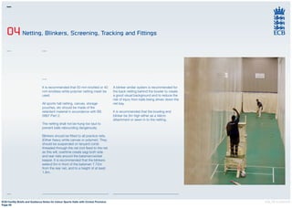 Ts3 indoor sports halls with cricket provision | PDF