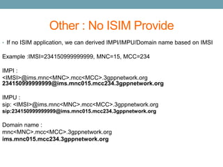 TS31103 ISIM introduction | PPTX