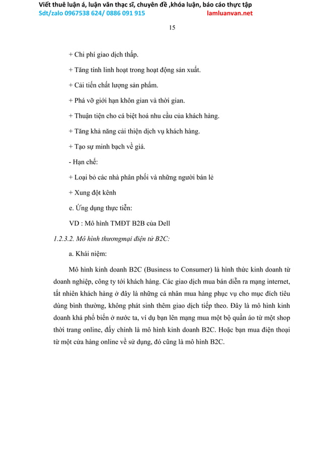 MÔ HÌNH THƯƠNG MẠI ĐIỆN TỬ CỦA ALIBABA VÀ BÀI HỌC CHO DOANH NGHIỆP VIỆT NAM | DOC