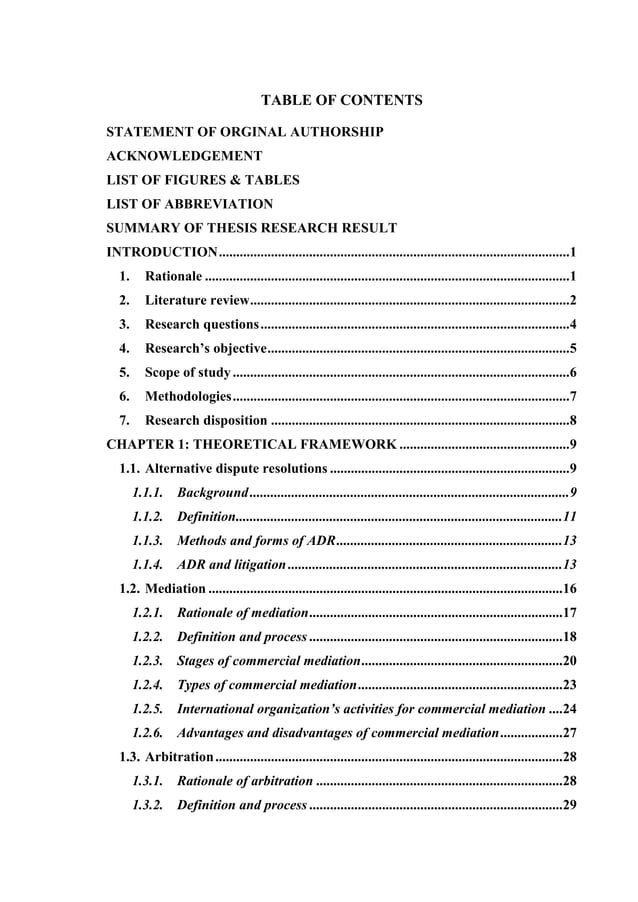 ARB-MED-ARB MODEL: INTERNATIONAL PRACTICE AND APPLICABILITY IN VIETNAM ...