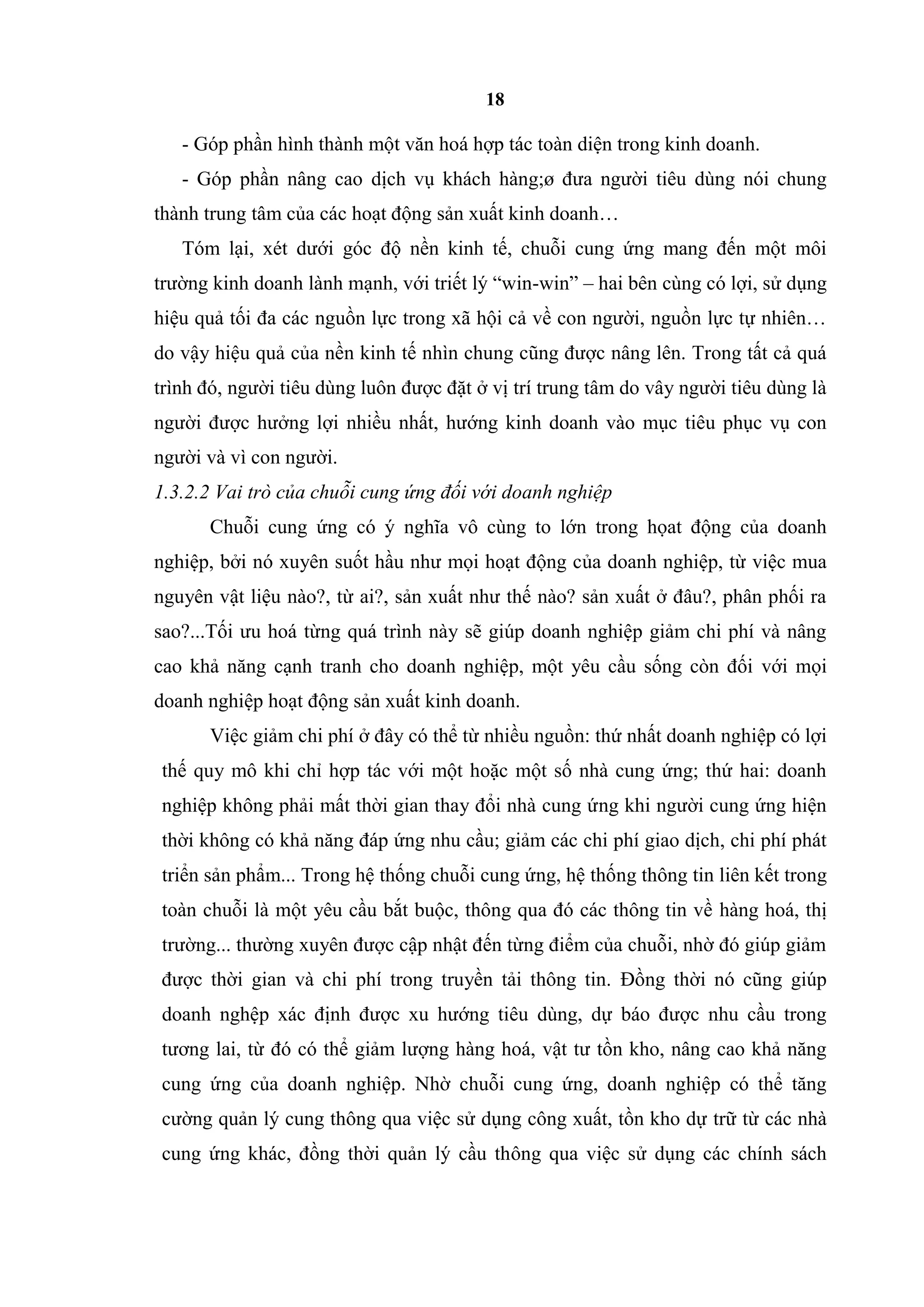 HOÀN THIỆN HOẠT ĐỘNG CHUỖI CUNG ỨNG TẠI CÔNG TY CỔ PHẦN TECOMEN | DOC