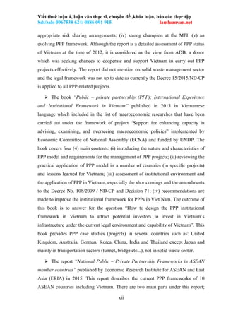 PUBLIC – PRIVATE PARTNERSHIP (PPP) IN SOLID WASTE MANAGEMENT IN JAPAN ...