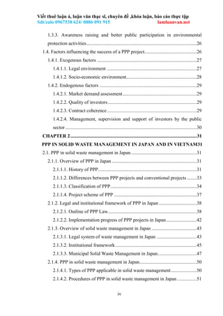 PUBLIC – PRIVATE PARTNERSHIP (PPP) IN SOLID WASTE MANAGEMENT IN JAPAN ...