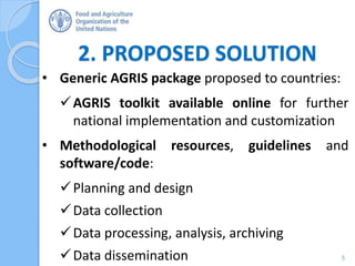 Agricultural Integrated Survey (AGRIS): Rationale and Methodology | PPT