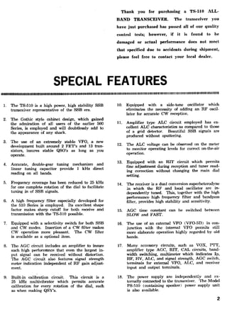 Ts 510 Manuale Operativo | PDF