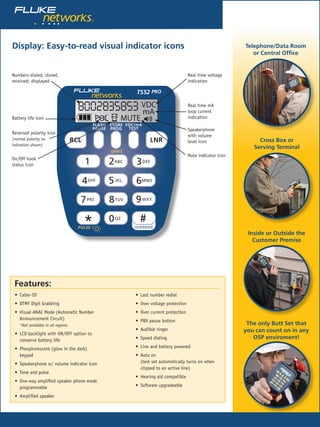 TS52 PRO LCD Test Set | PDF