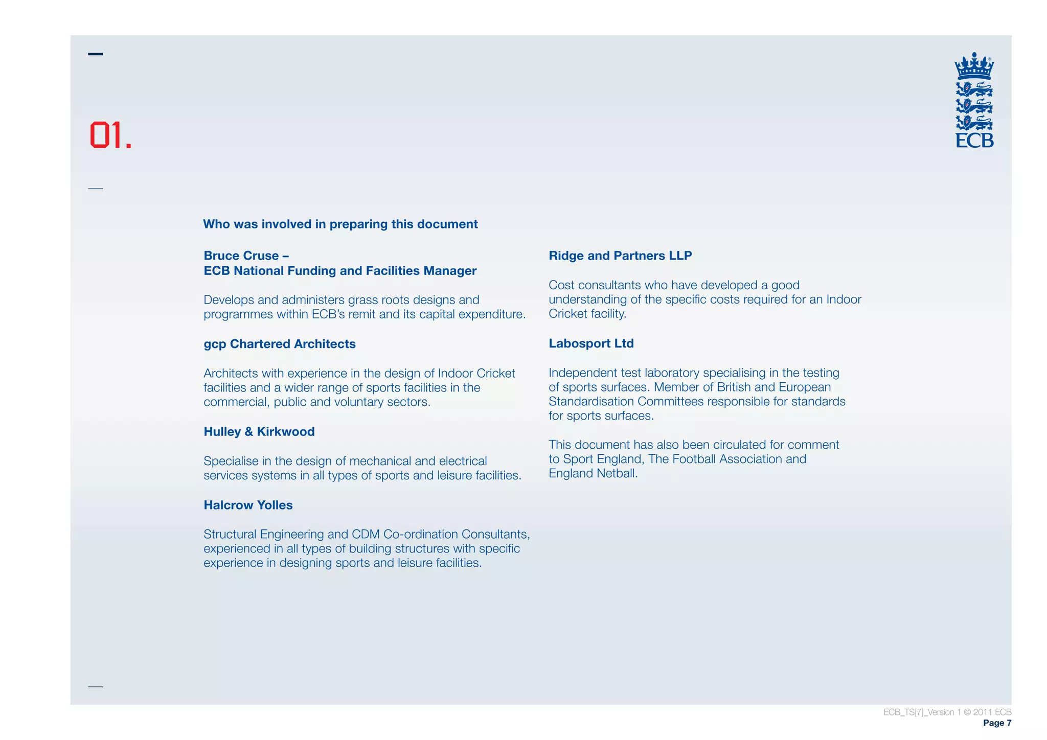 TS7 - Indoor Cricket Facilities Design Guidelines | PDF