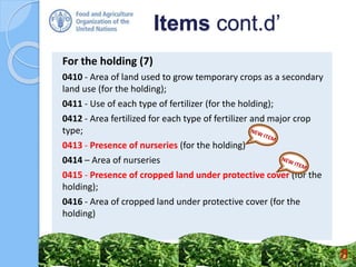 Census Theme 4 - Crops | PPT