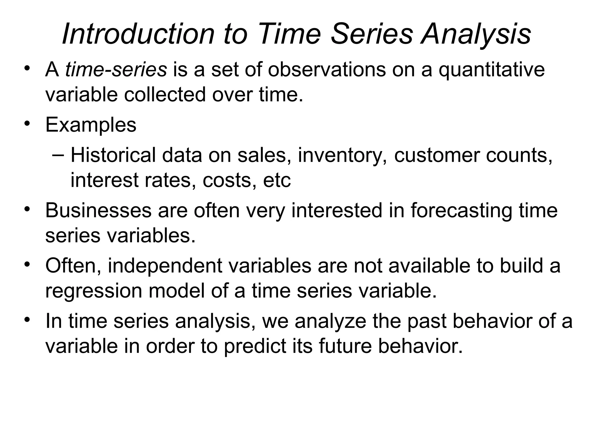 Time Series Analysis and Forecasting.ppt