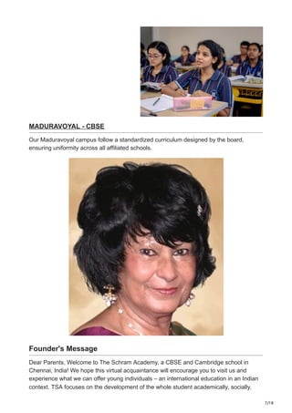 "Nurturing Potential, Delivering Success – The Schram Academy" | PDF