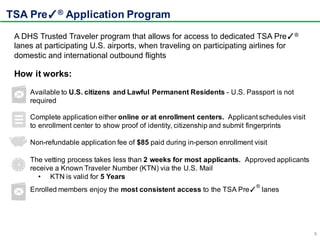 Transportation Security Administration "Risk-Based Security Overview" | PDF