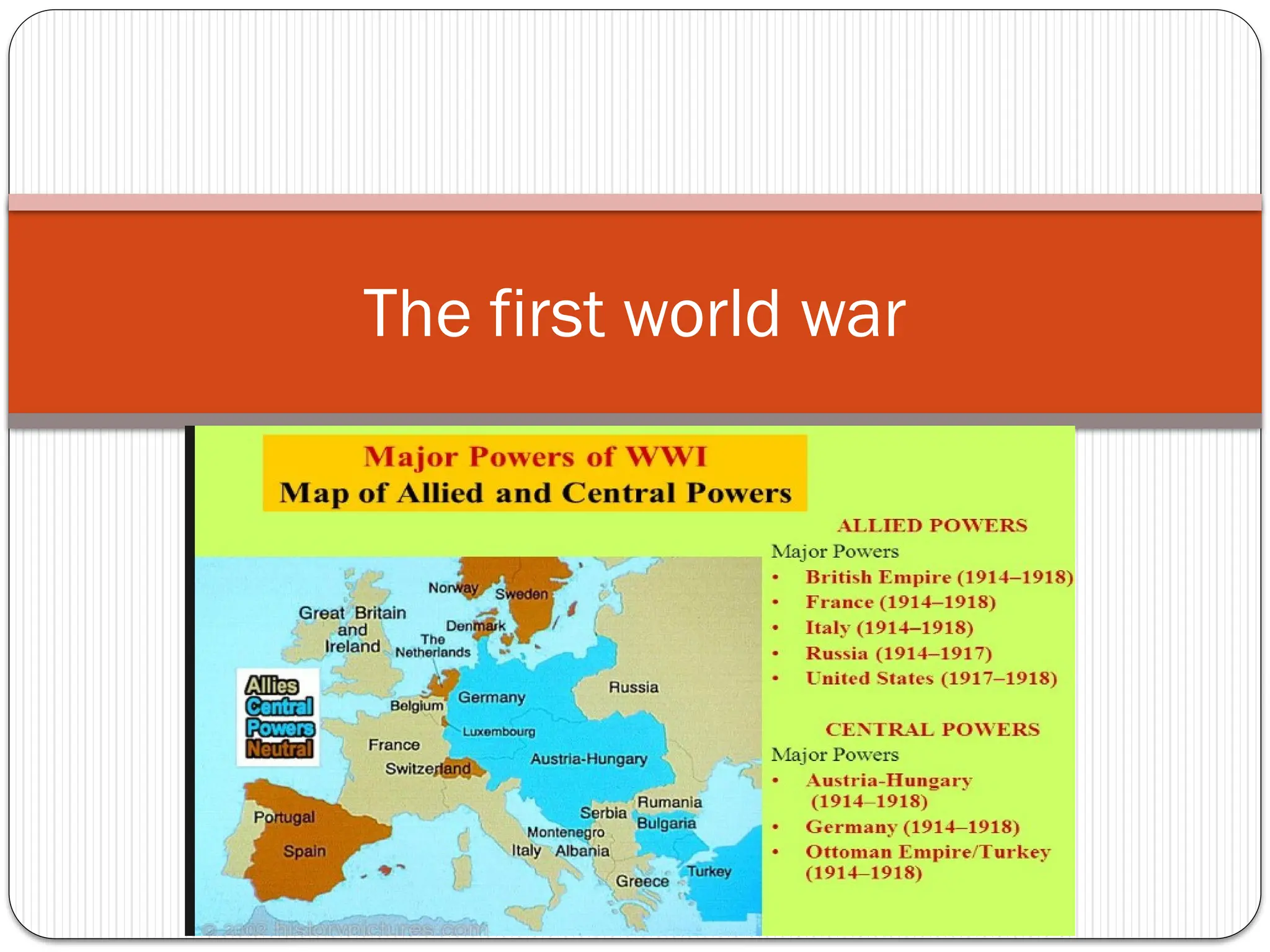 World war 1 and the end of Tsar in Russia, The Russian Revolution.pptx