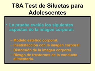 Tsa Test De Siluetas Para Adolescentes | PPT