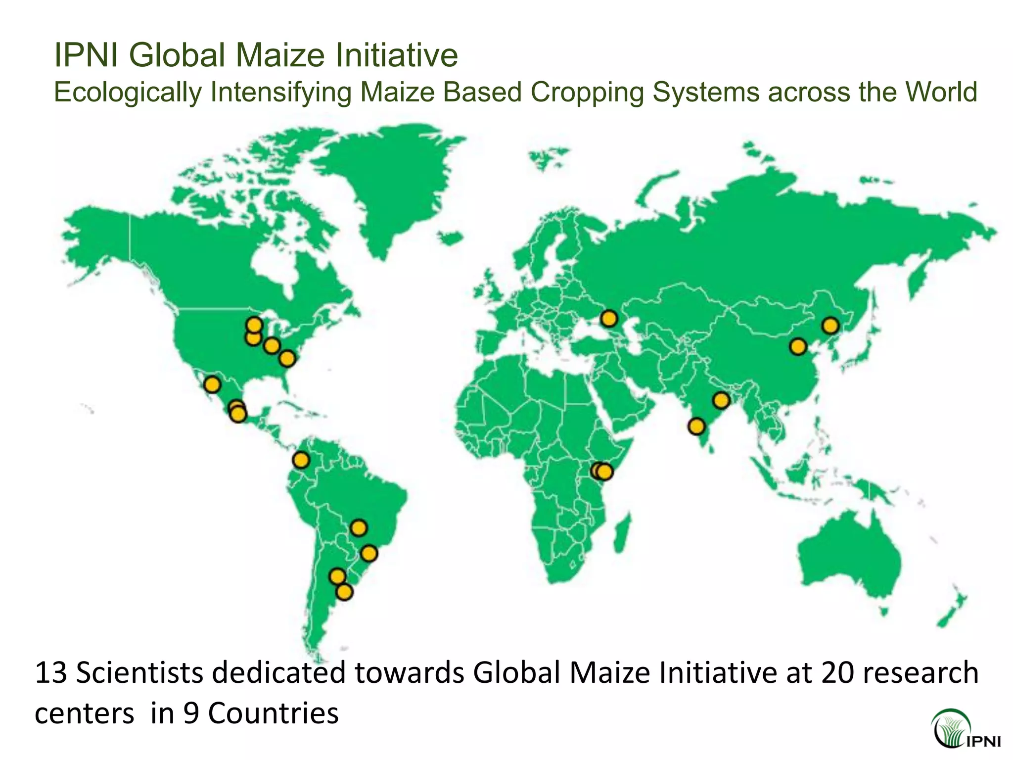 Maize intensification in major production regions of the world | PDF ...