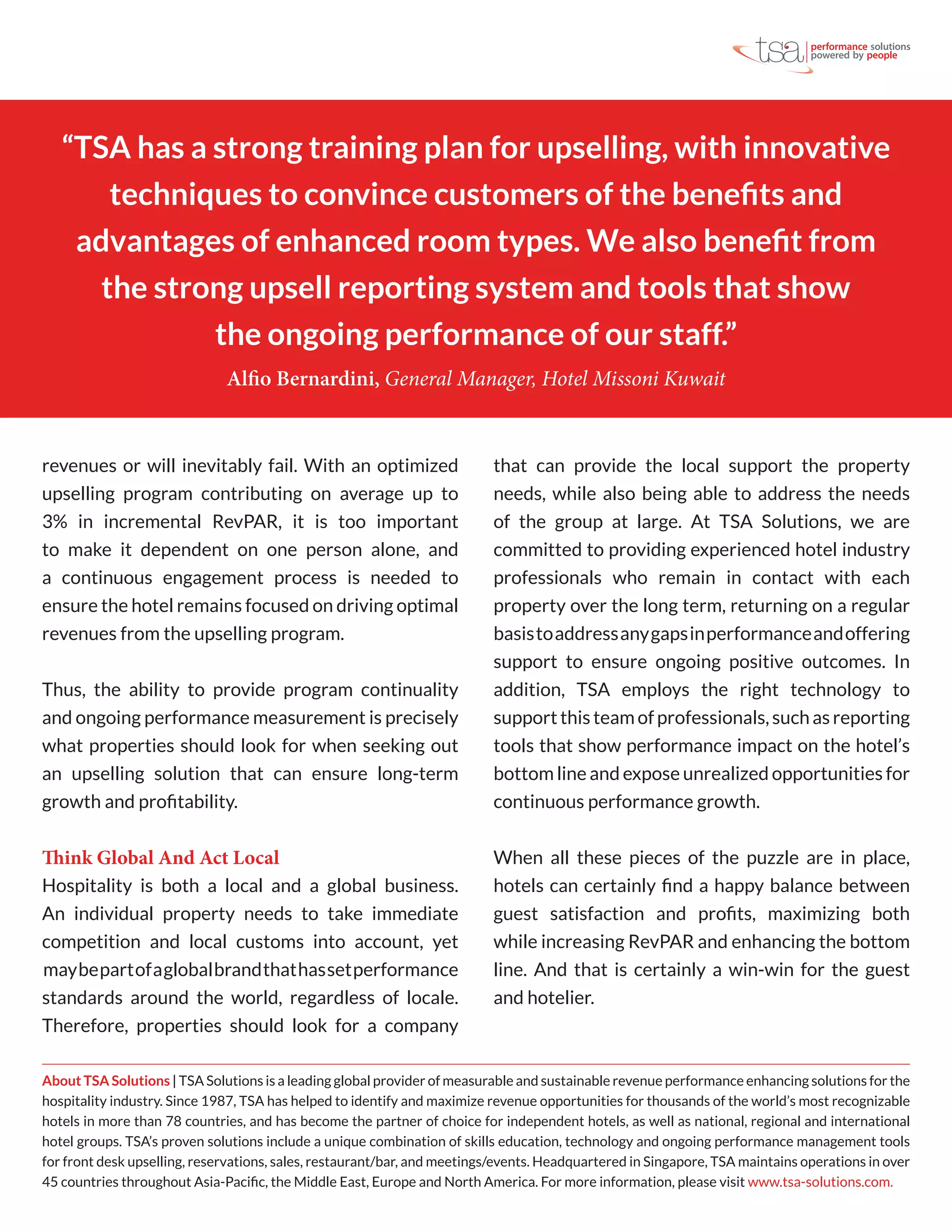 Tsa white papersmay2014 final | PDF