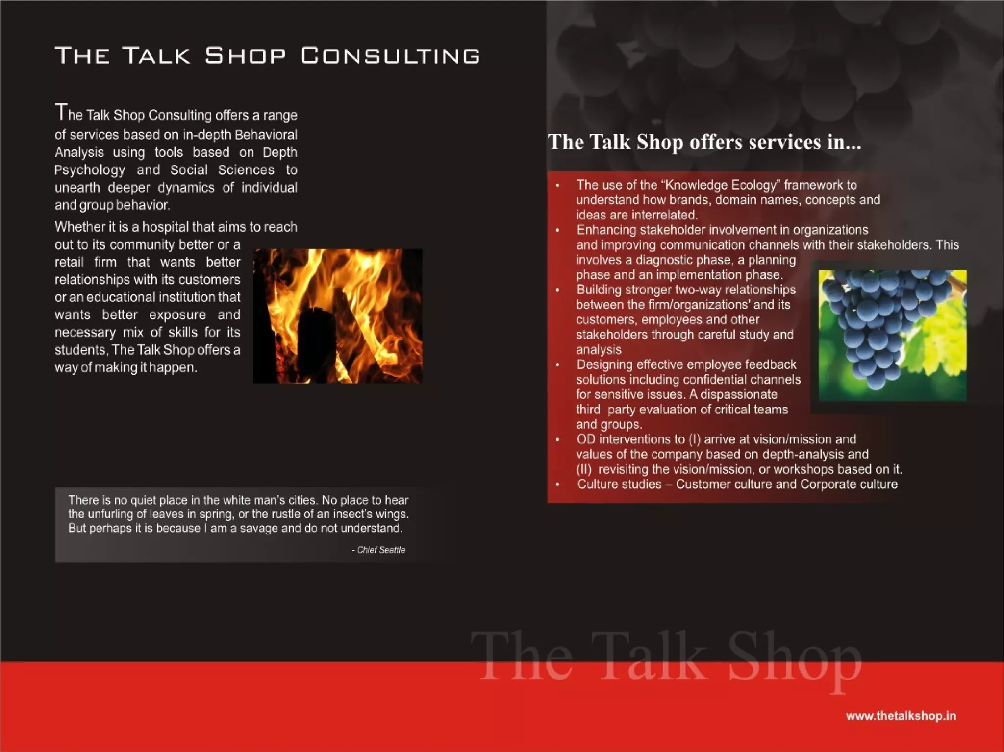 Talk Shop Brochure | ODP