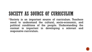 Curriculum Planning, Teacher and the School Curriculum Chapter 4 | PPTX